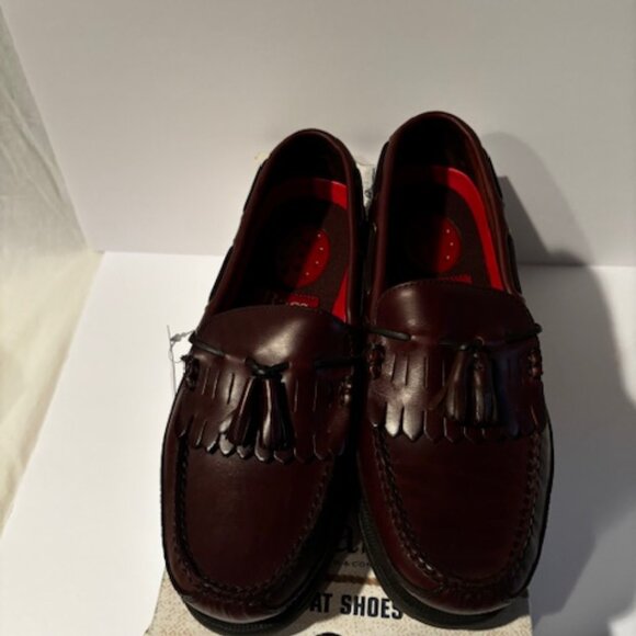 G.H. Bass & Co. | Shoes | Mens Bass Boat Shoes 82 Wide Dark Brown ...